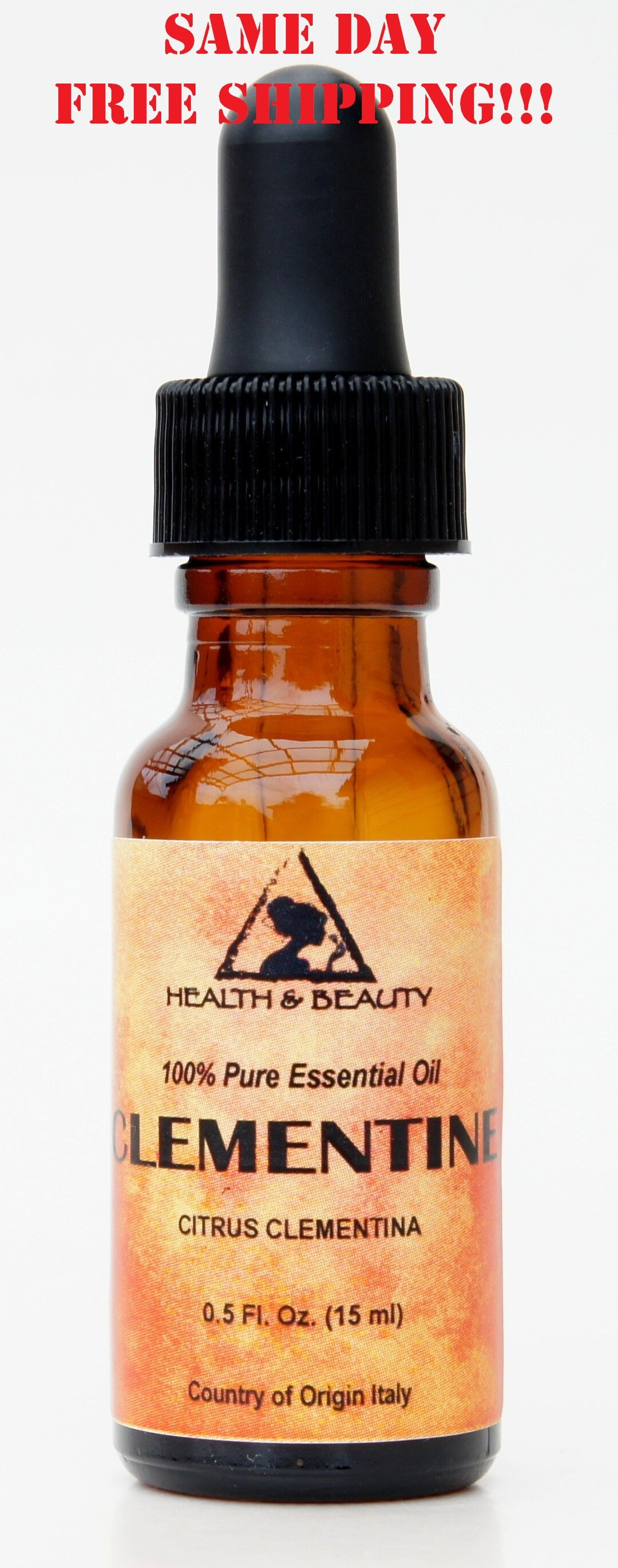 0.5 Oz CLEMENTINE ESSENTIAL OIL Organic Aromatherapy Natural 100% Pure ...