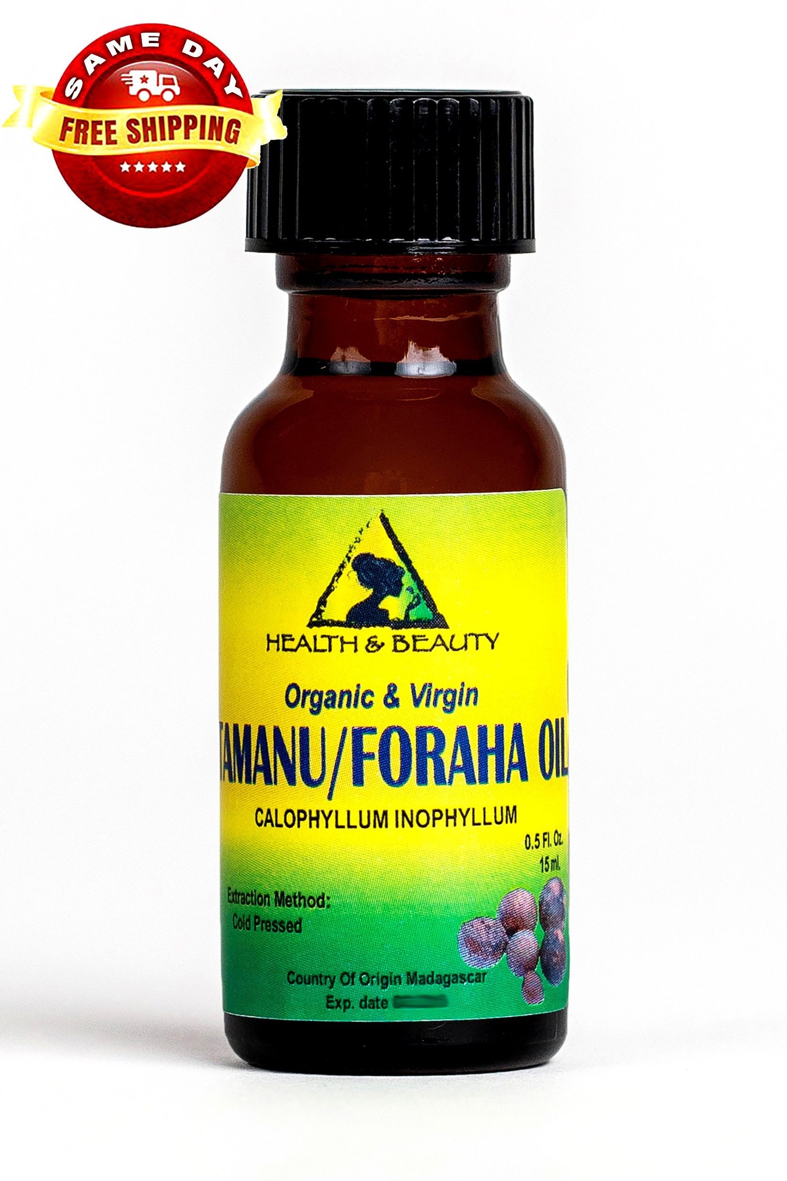 0.5 Oz TAMANU / FORAHA OIL Organic Cold Pressed Fresh Pure in - Etsy