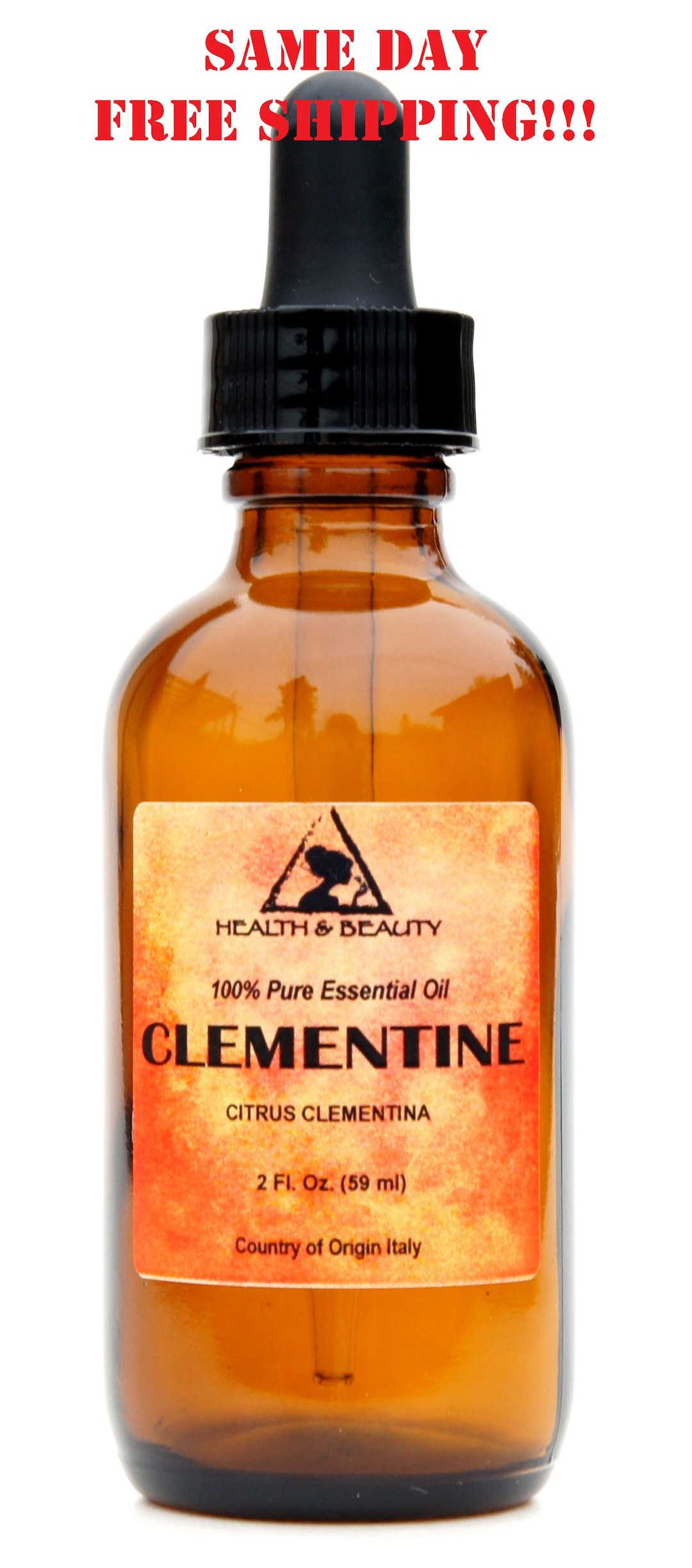 2 Oz CLEMENTINE ESSENTIAL OIL Organic Aromatherapy Natural 100% Pure ...