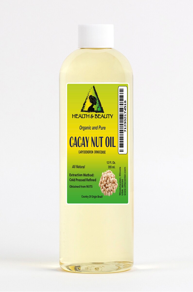 12 Oz CACAY NUT / KAHAI Oil Refined Organic Premium Cold - Etsy