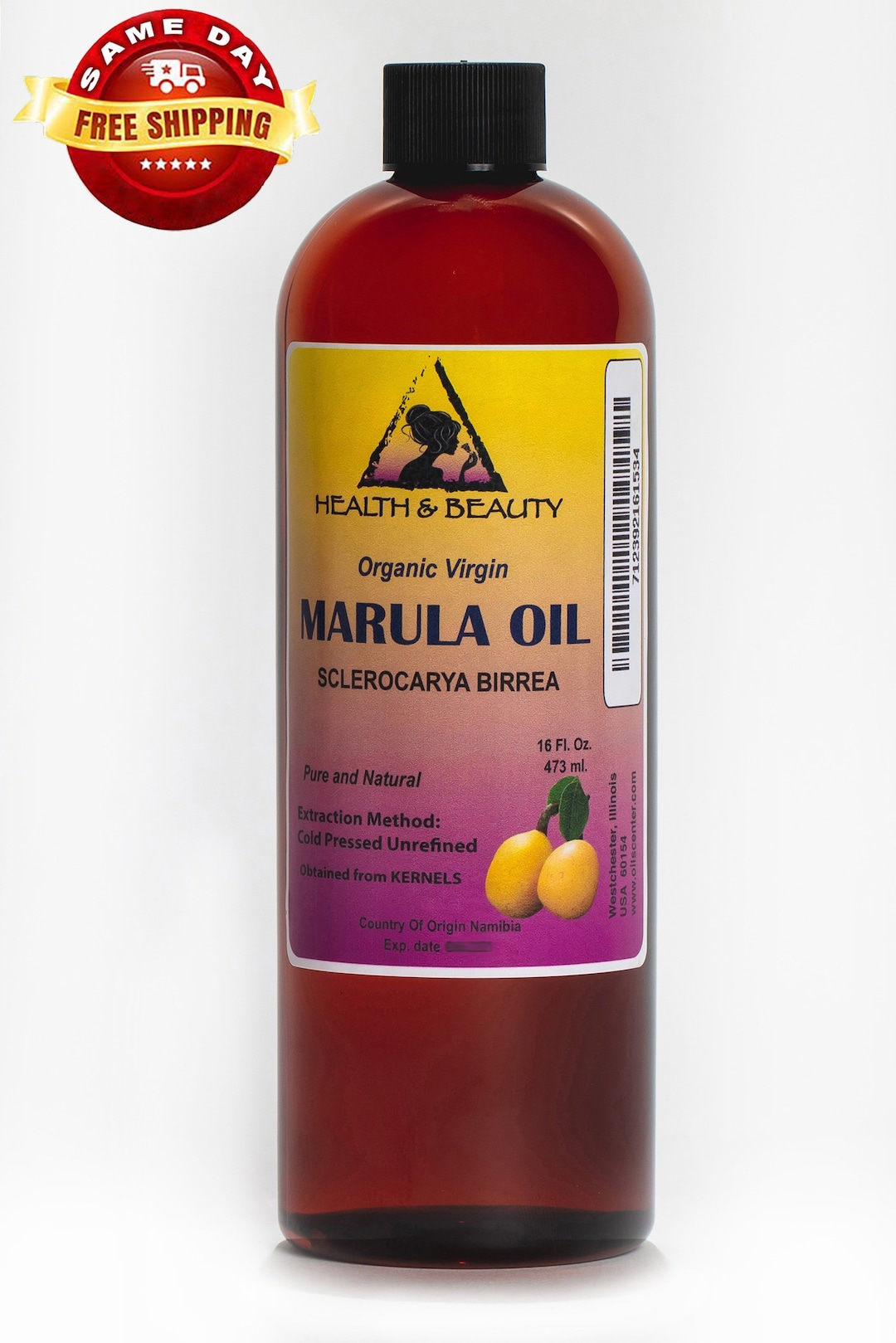 16 Oz Organic Virgin Marula Oil: Cold Pressed, Unrefined - Etsy