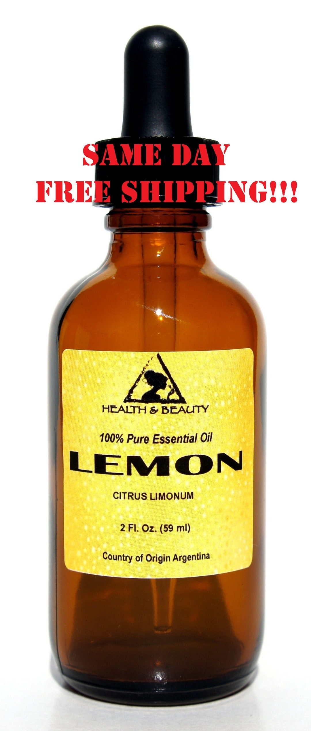 2 Oz LEMON ESSENTIAL OIL Organic Aromatherapy Natural 100% Pure With ...