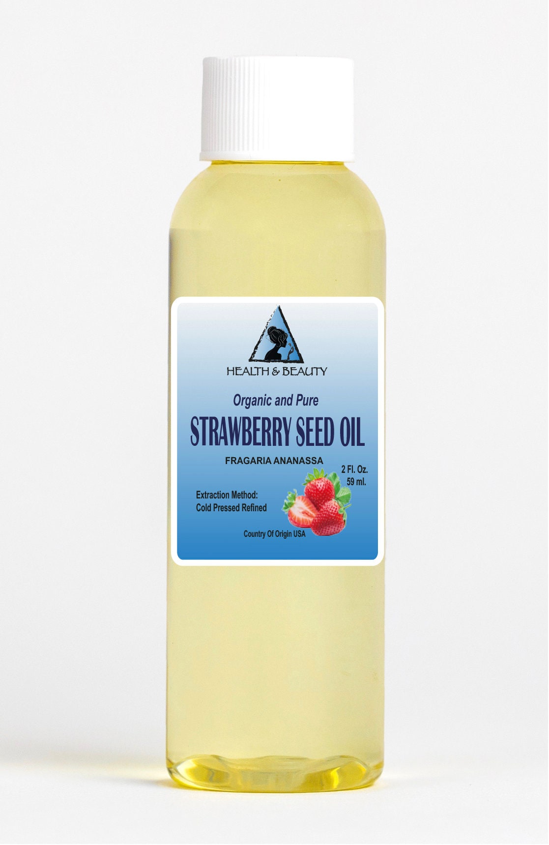 2 Oz STRAWBERRY SEED Oil REFINED Organic Cold Pressed 100% - Etsy