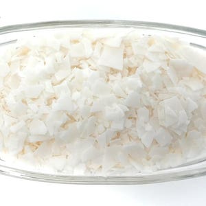 16 Oz, 1 Lb CASTOR WAX FLAKES Organic Vegan Pastilles for Candle Making ...