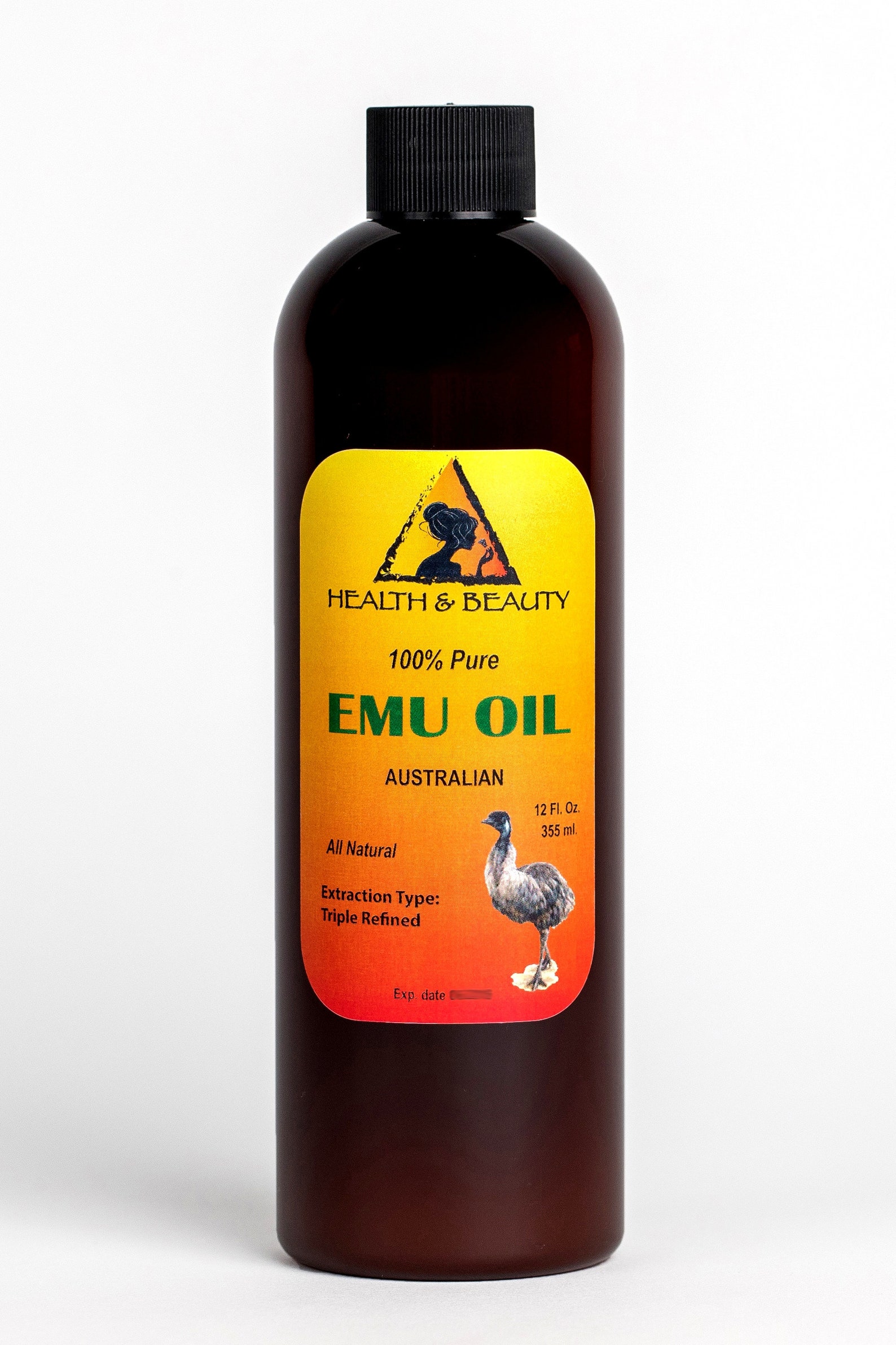 12 Oz EMU OIL AUSTRALIAN Triple Refined Organic 100% Pure - Etsy