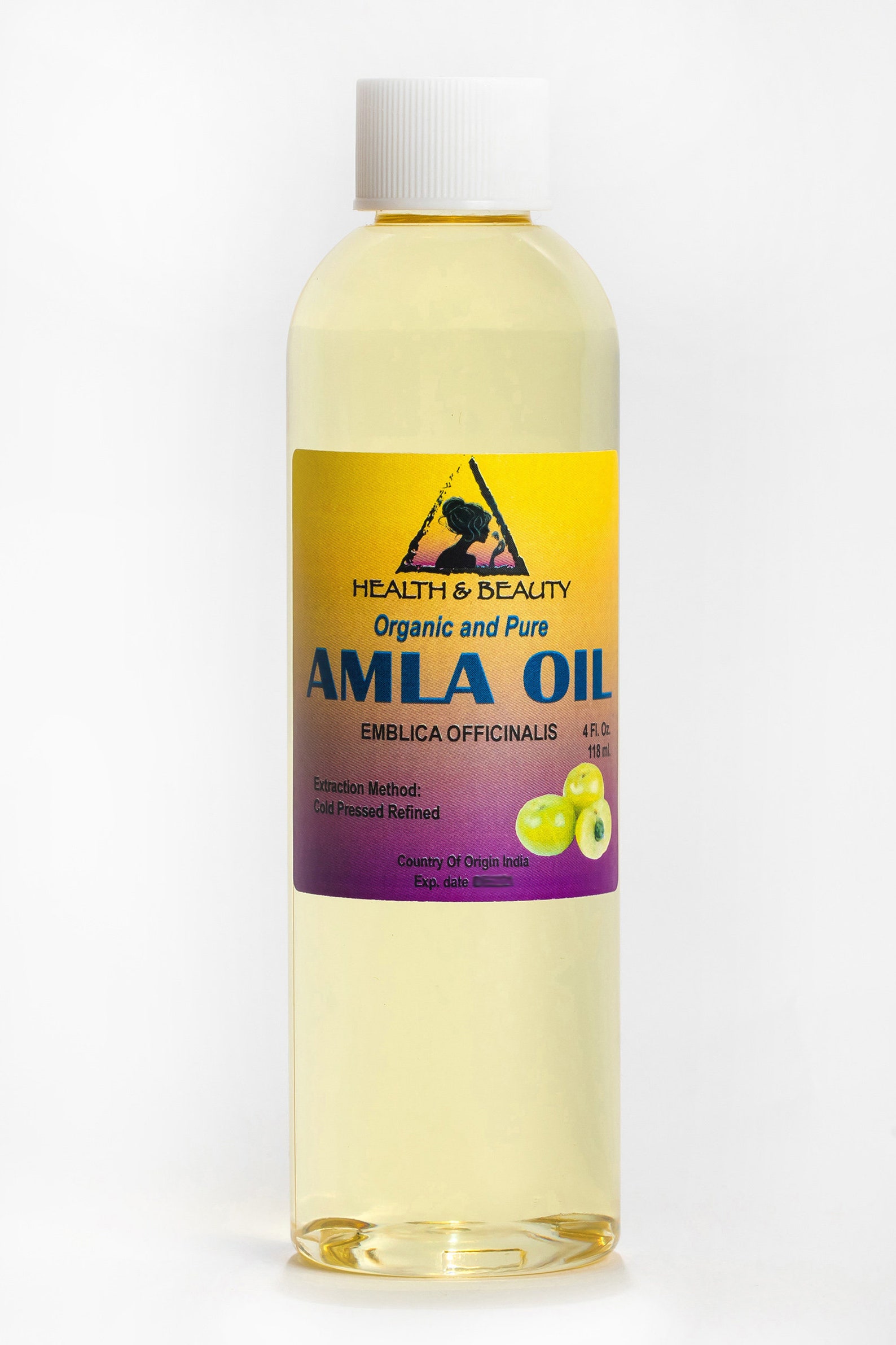4 Oz AMLA / GOOSEBERRY SEED Oil Refined Organic Cold Pressed Natural ...