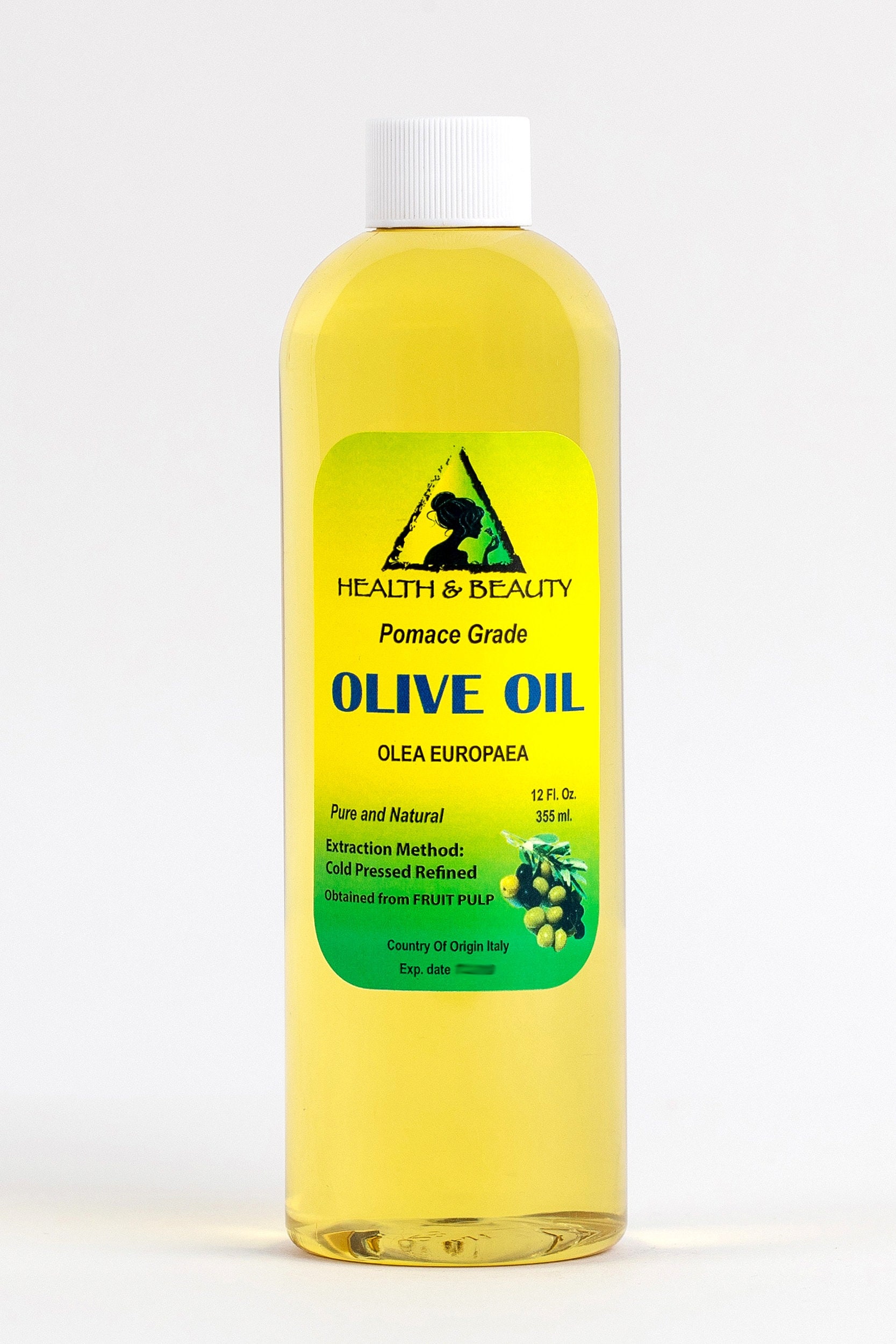 12 oz OLIVE OIL POMACE Organic Carrier Cold Pressed Premium | Etsy