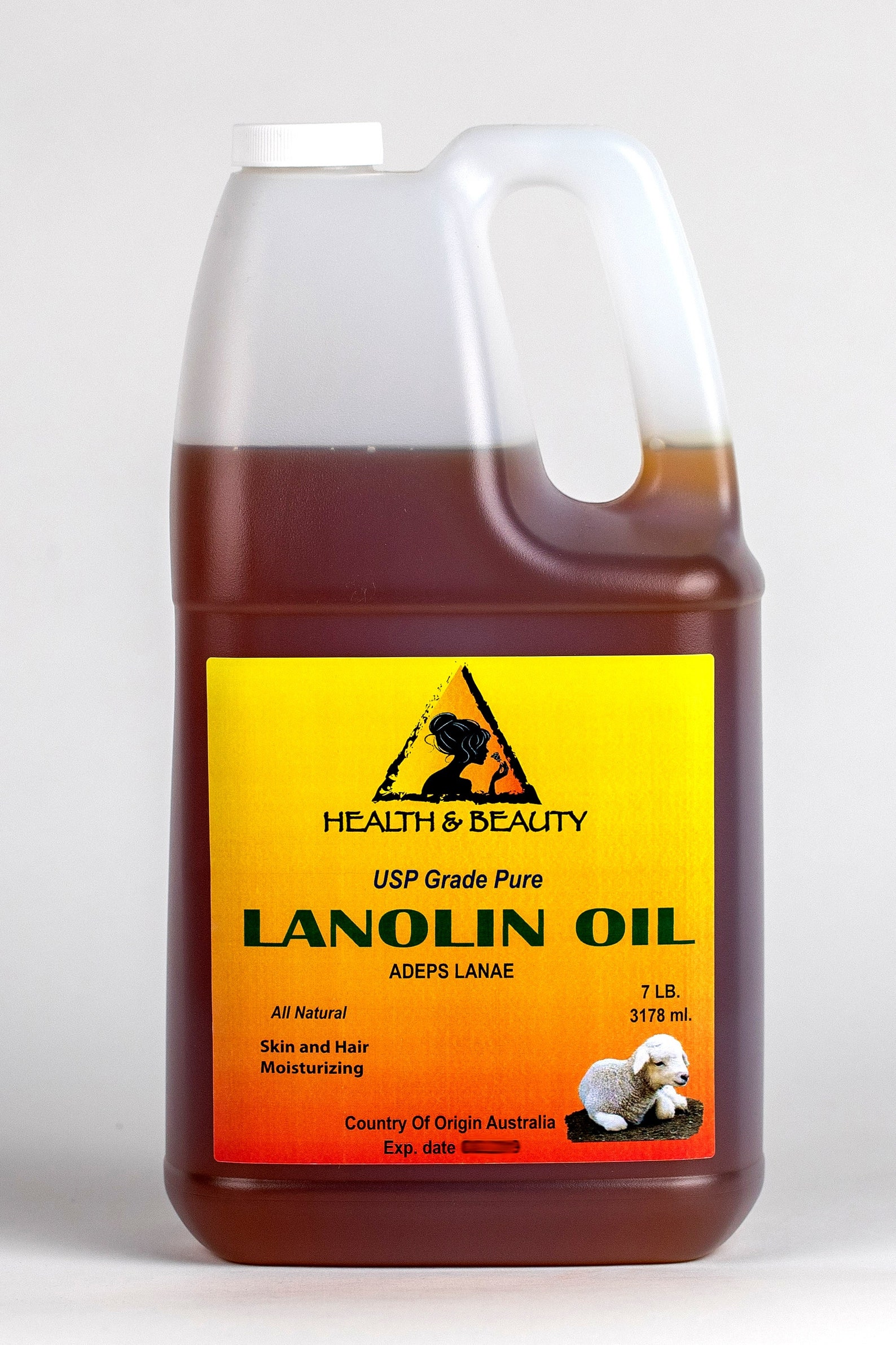 7 Lb 1 Gal LANOLIN OIL USP Grade 100% Pure Skin Hair - Etsy