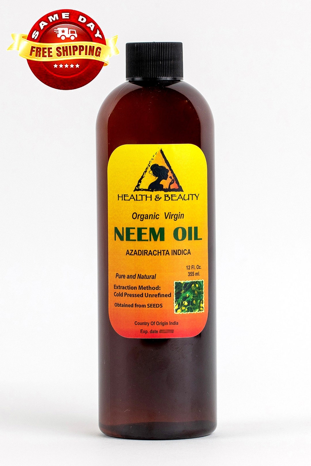 36 Oz NEEM OIL UNREFINED Organic Carrier Cold Pressed Virgin Raw Pure ...
