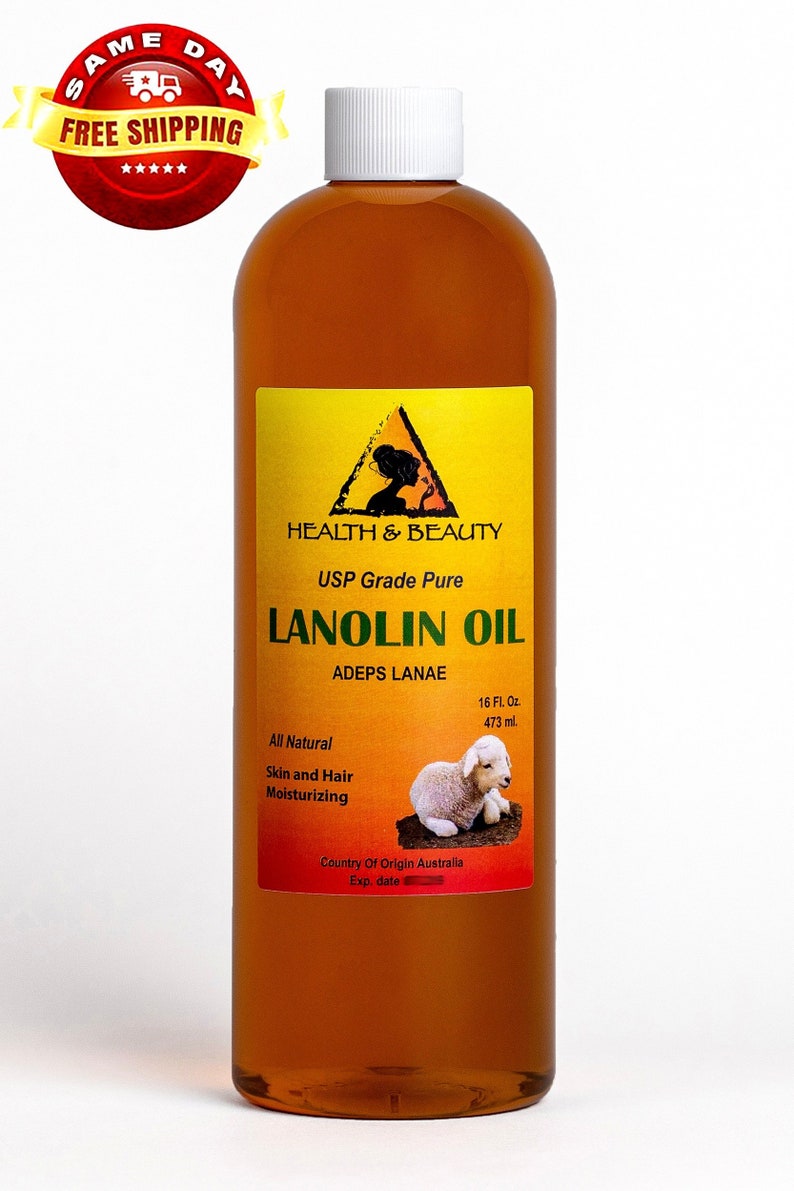 48 Oz LANOLIN OIL USP Grade 100% Pure Skin Hair Moisturizing - Etsy