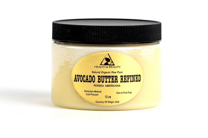 12 Oz AVOCADO BUTTER REFINED Organic Fresh Natural Raw Grade A - Etsy