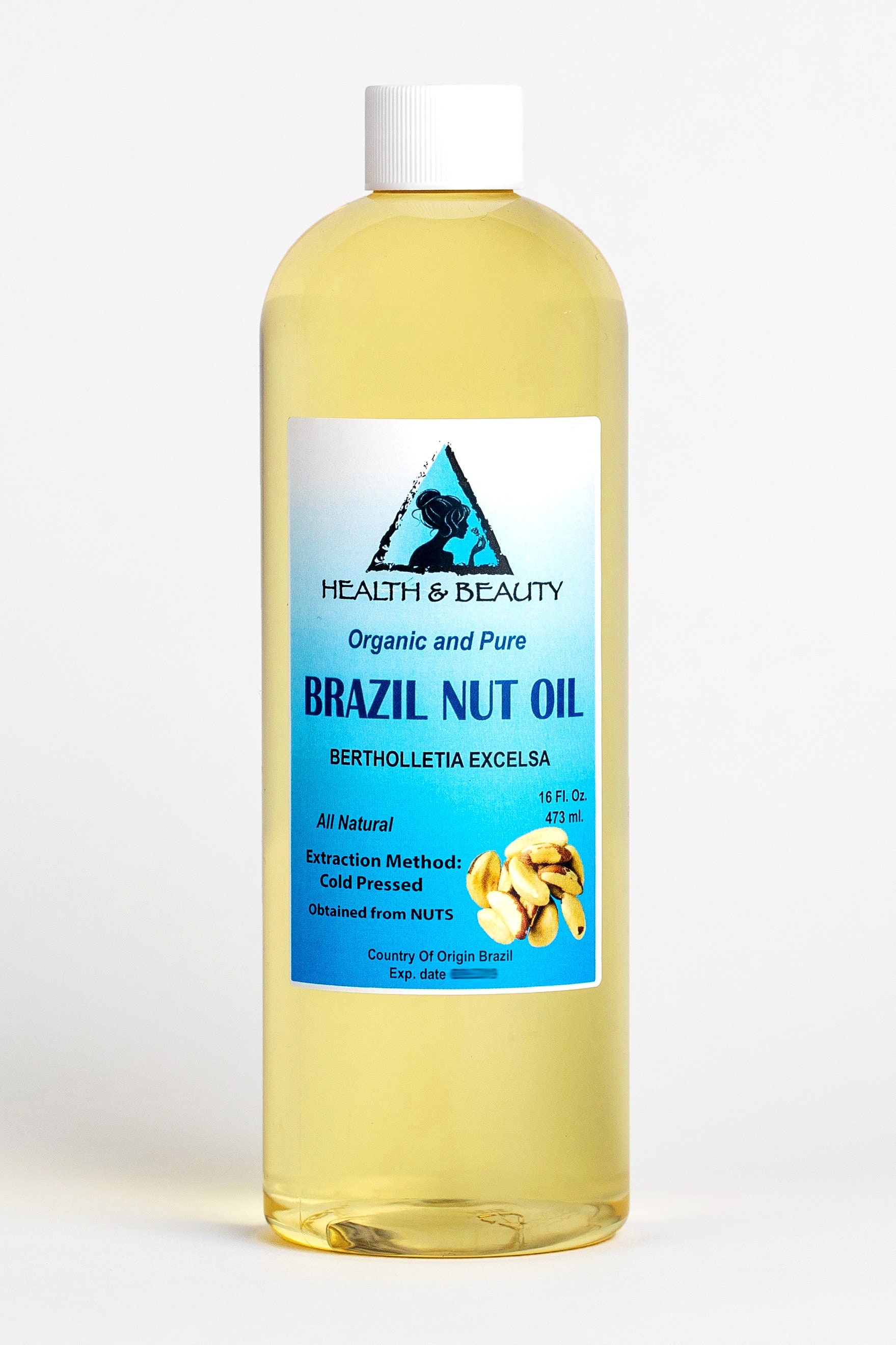 16 Oz BRAZIL NUT OIL Organic Carrier Cold Pressed Natural | Etsy