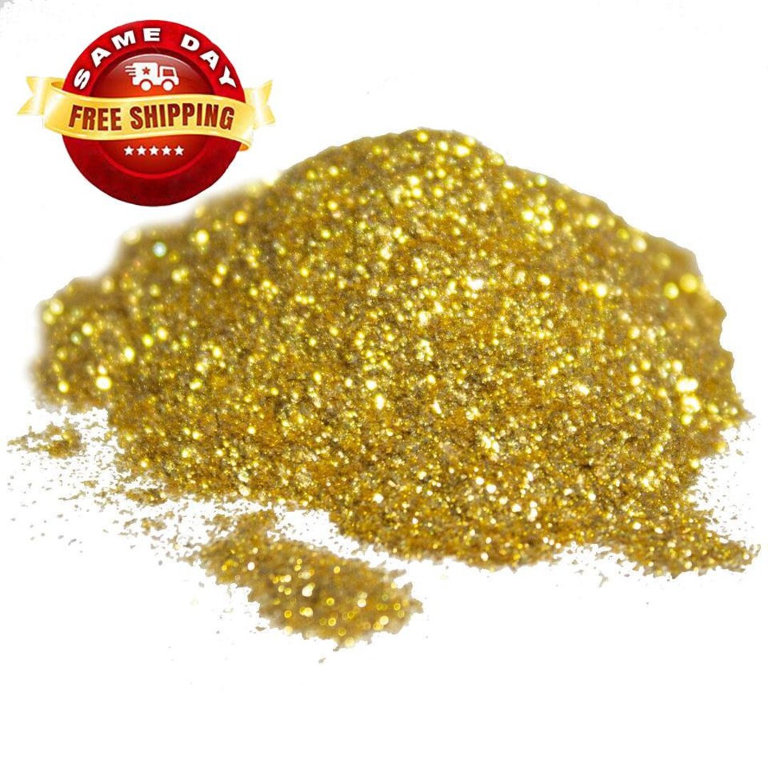 4 Oz STARRY GOLD GLITTER Luxury Colorant Pigment Powder Cosmetic Grade ...