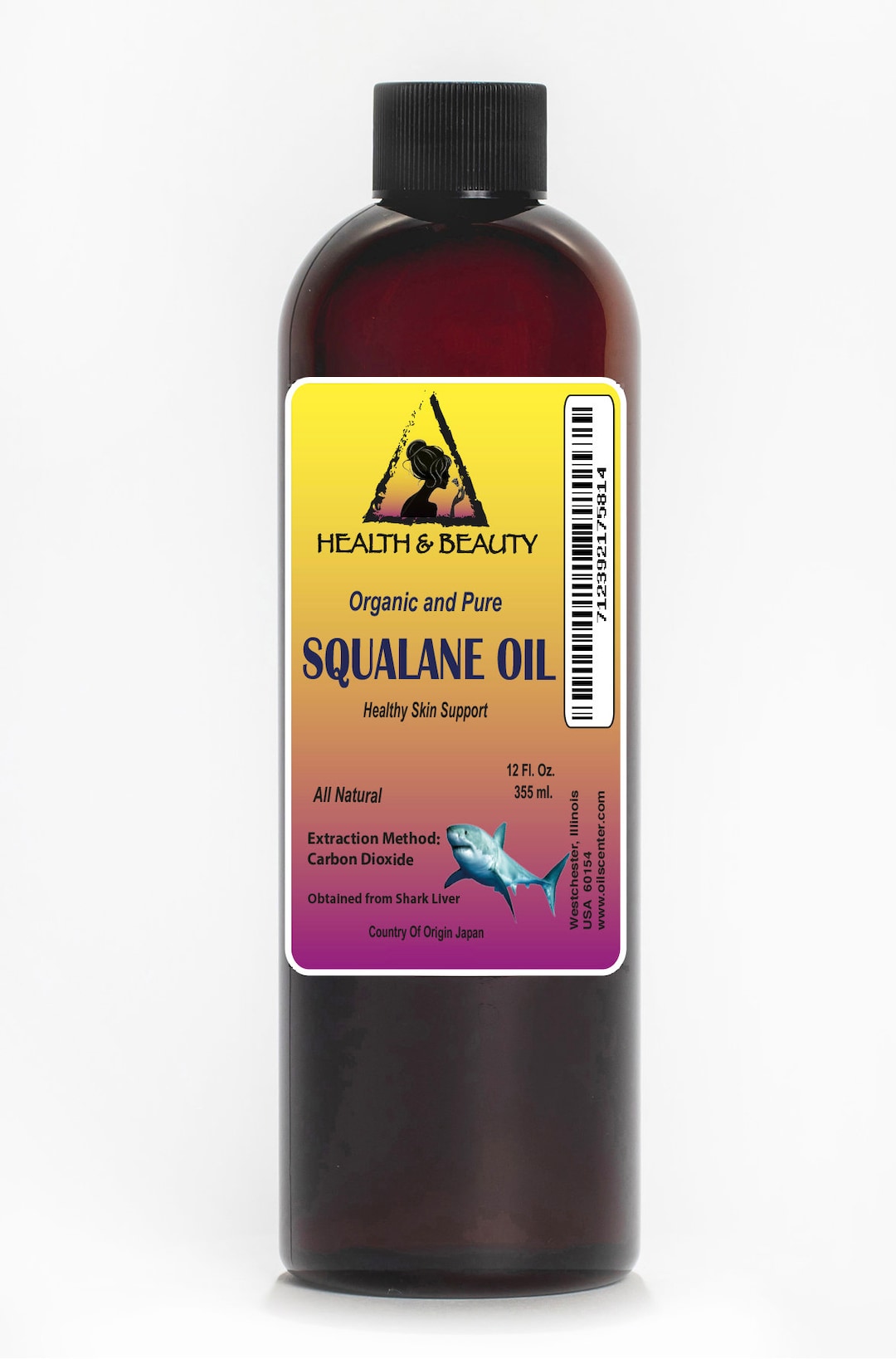24 Oz SQUALANE OIL ORGANIC Shark-derived Natural Premium 100% Pure - Etsy