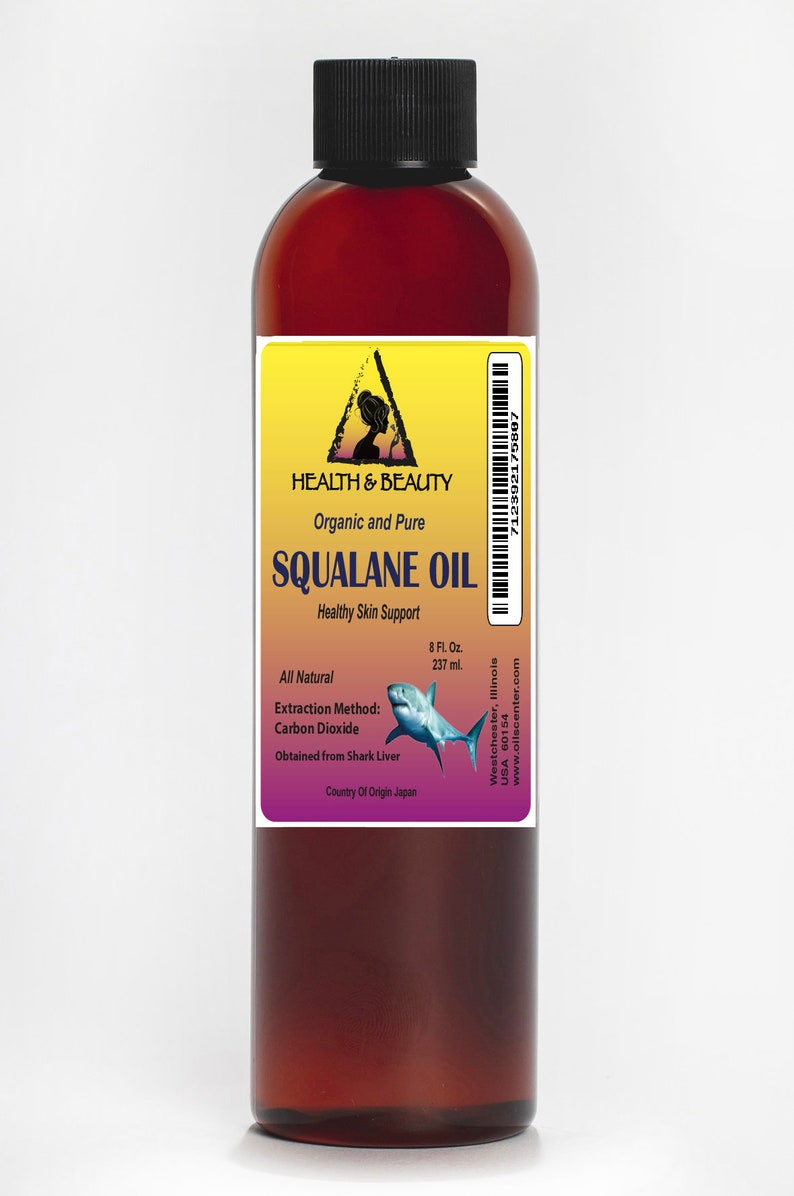 8 Oz Organic Squalane Oil: Shark-derived, 100% Pure - Etsy