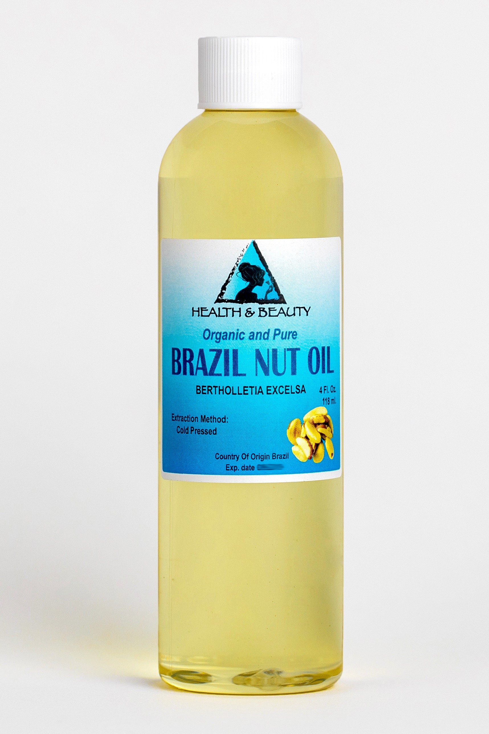 4 Oz BRAZIL NUT OIL Organic Carrier Cold Pressed Natural Fresh - Etsy