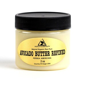 2 Oz AVOCADO BUTTER REFINED Organic Fresh Natural Raw Grade A Prime 100 ...