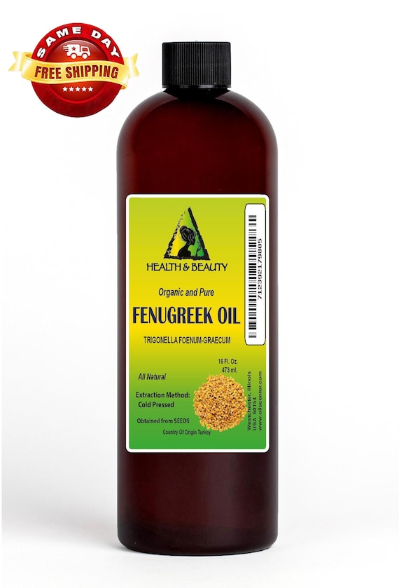 16 Oz FENUGREEK METHI OIL Organic Carrier Cold Pressed Pure - Etsy