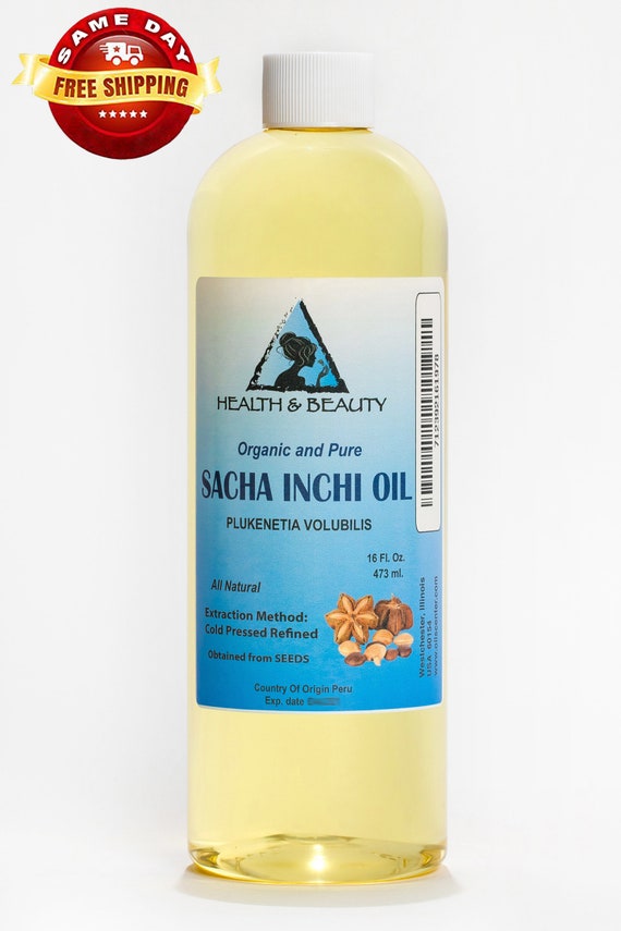 32 Oz SACHA INCHI OIL Refined Organic Carrier Cold Pressed | Etsy