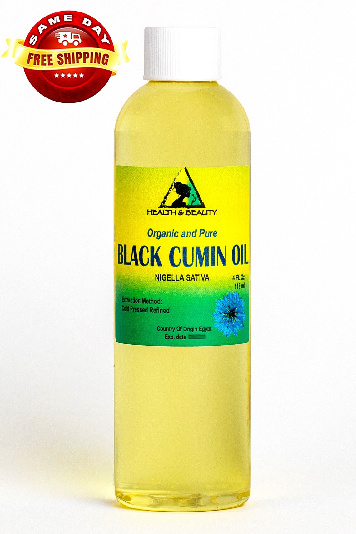 4 oz BLACK CUMIN SEED Oil Refined Organic Carrier Cold Pressed | Etsy