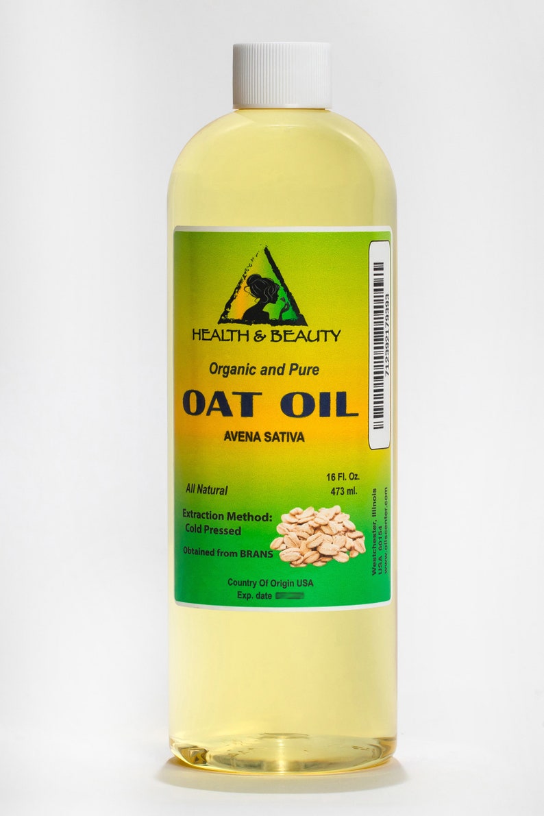64 Oz OAT OIL ORGANIC Carrier Cold Pressed Natural 100% Pure - Etsy
