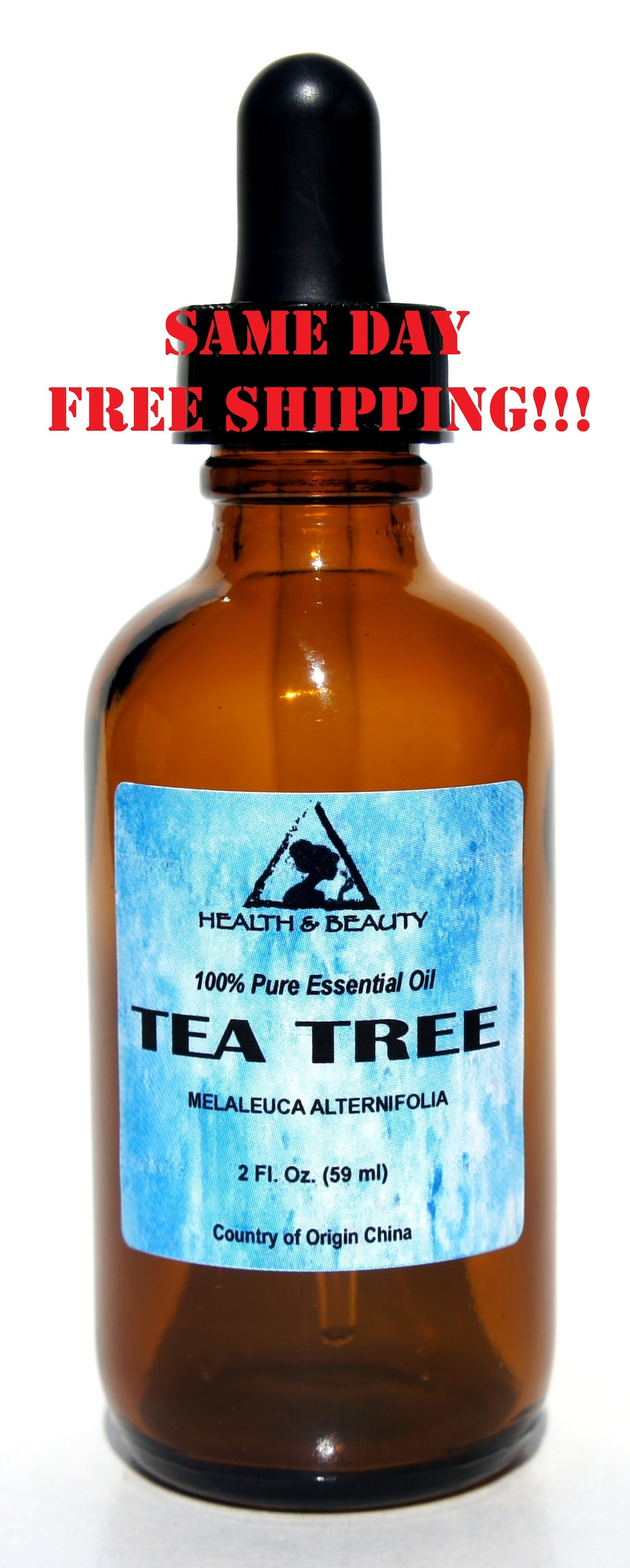 2 Oz TEA TREE ESSENTIAL Oil Organic Aromatherapy Natural 100% Pure With ...