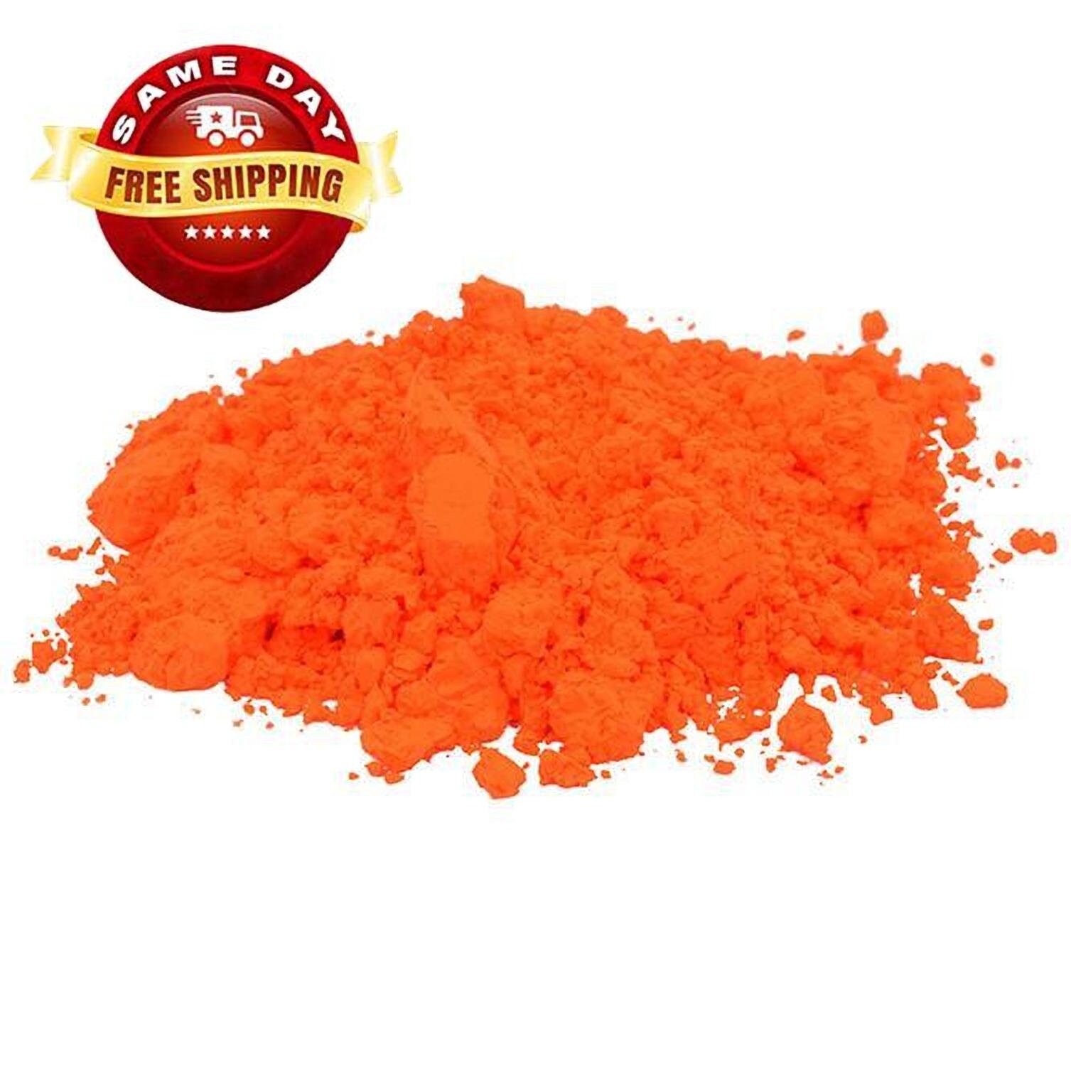 1 Oz ORANGE NEON COLORANT Luxury Pigment Powder for Crafts and | Etsy
