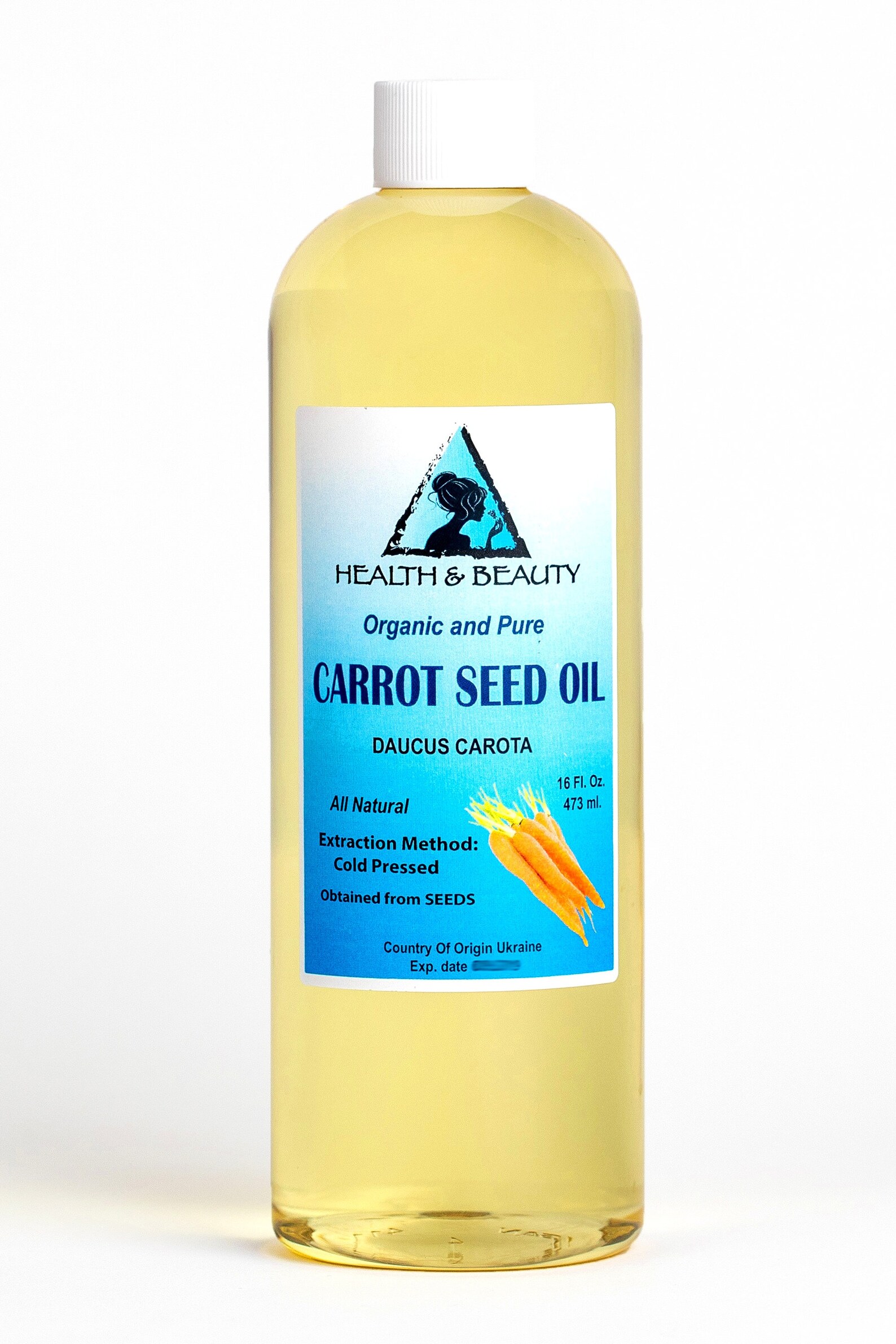 16 Oz CARROT SEED OIL Organic Carrier Cold Pressed Natural Fresh 100% ...