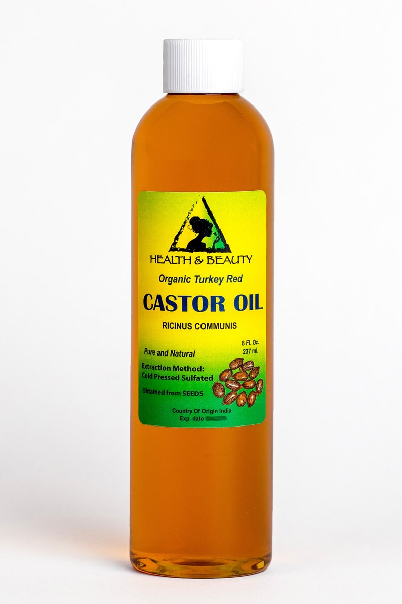 8 Oz CASTOR OIL TURKEY Red Cold Pressed Hexane Free Pure - Etsy