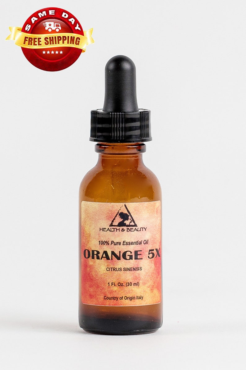 1 Oz ORANGE 5X 5 FOLD ESSENTIAL Oil Organic Aromatherapy - Etsy