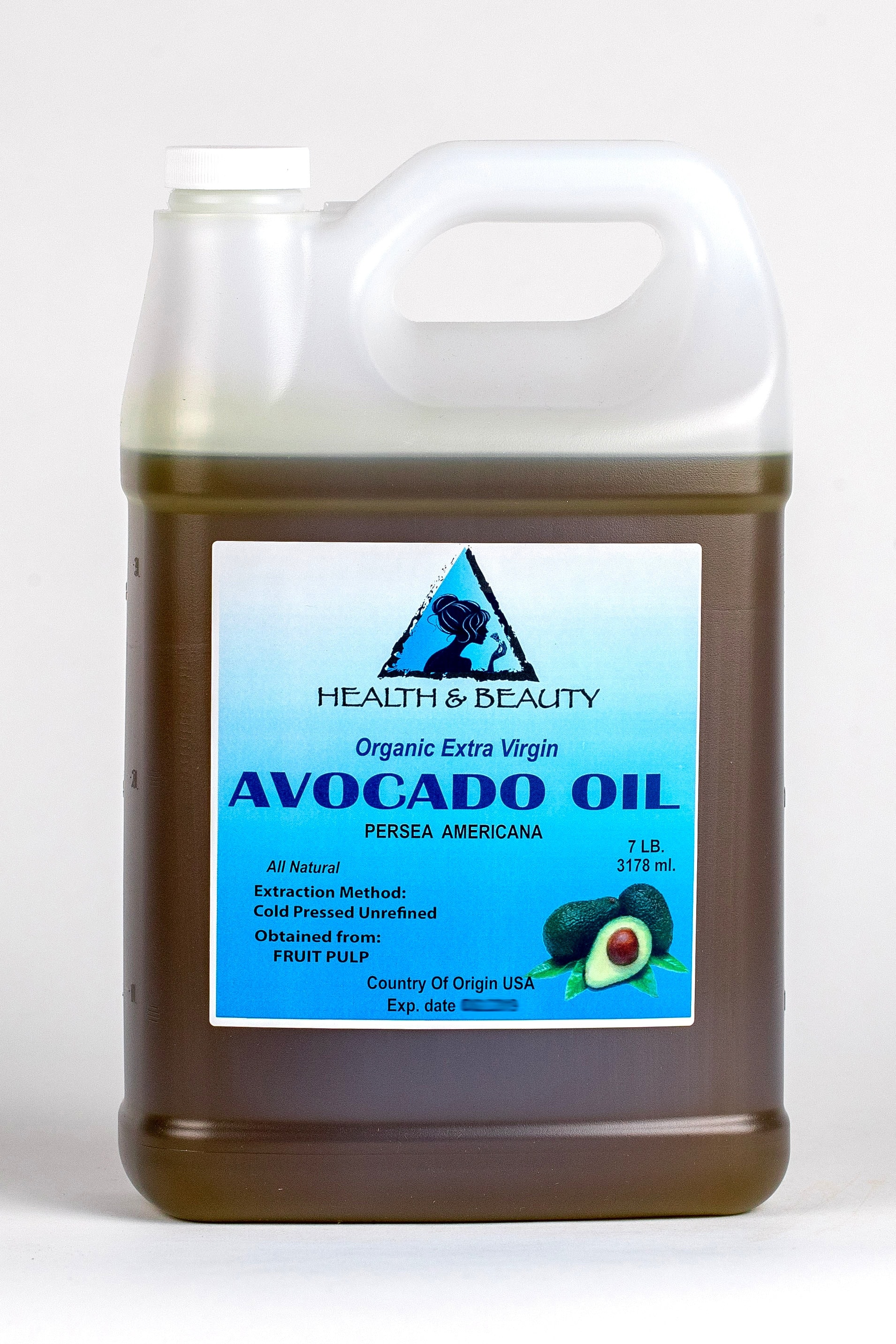 7 Lb 1 Gal AVOCADO OIL EXTRA Virgin Organic Unrefined Cold | Etsy