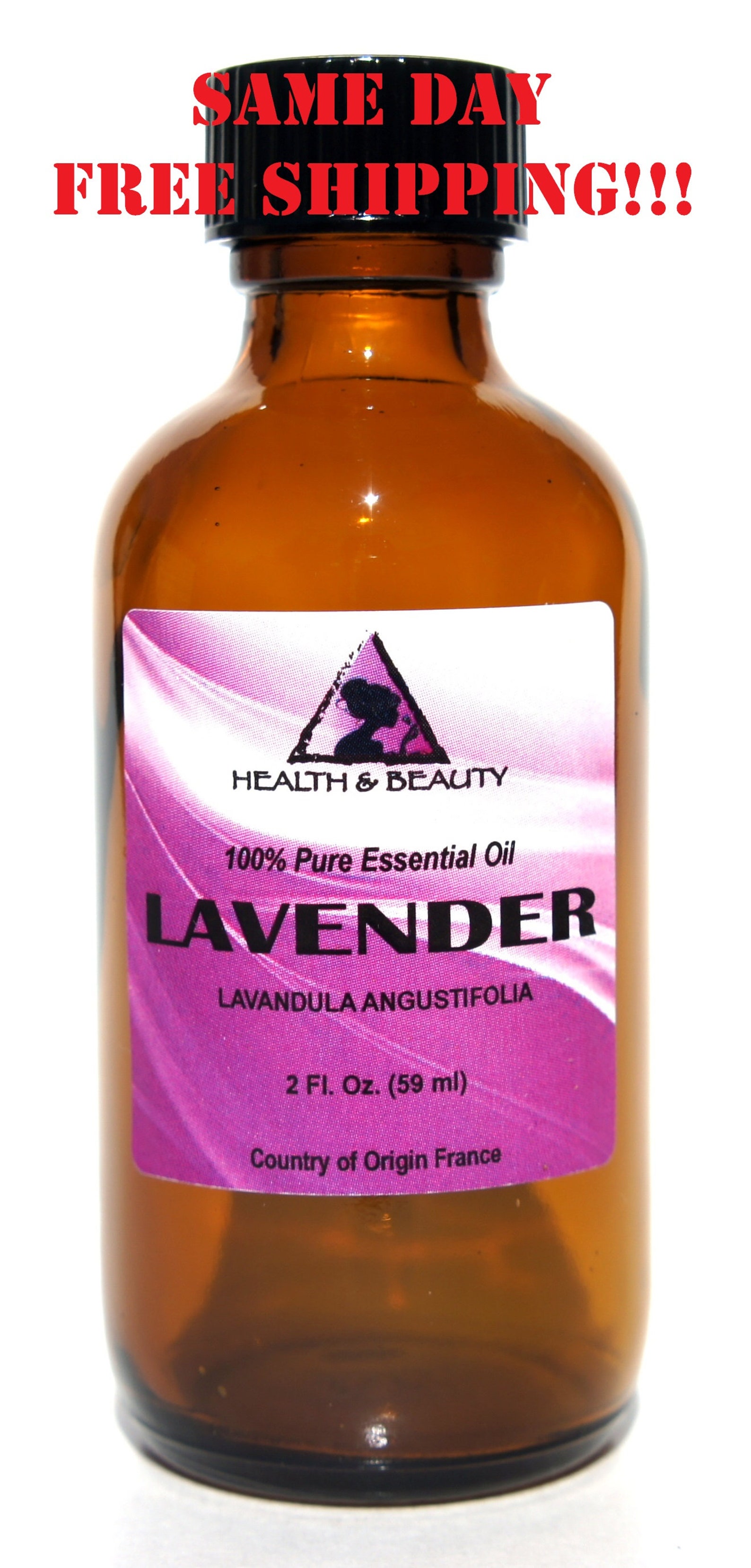 2 Oz LAVENDER ESSENTIAL OIL Organic Aromatherapy Natural 100% Pure in ...