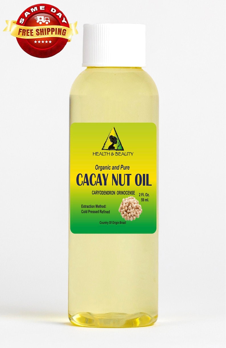 4 Oz CACAY NUT / KAHAI Oil Refined Organic Premium Cold - Etsy