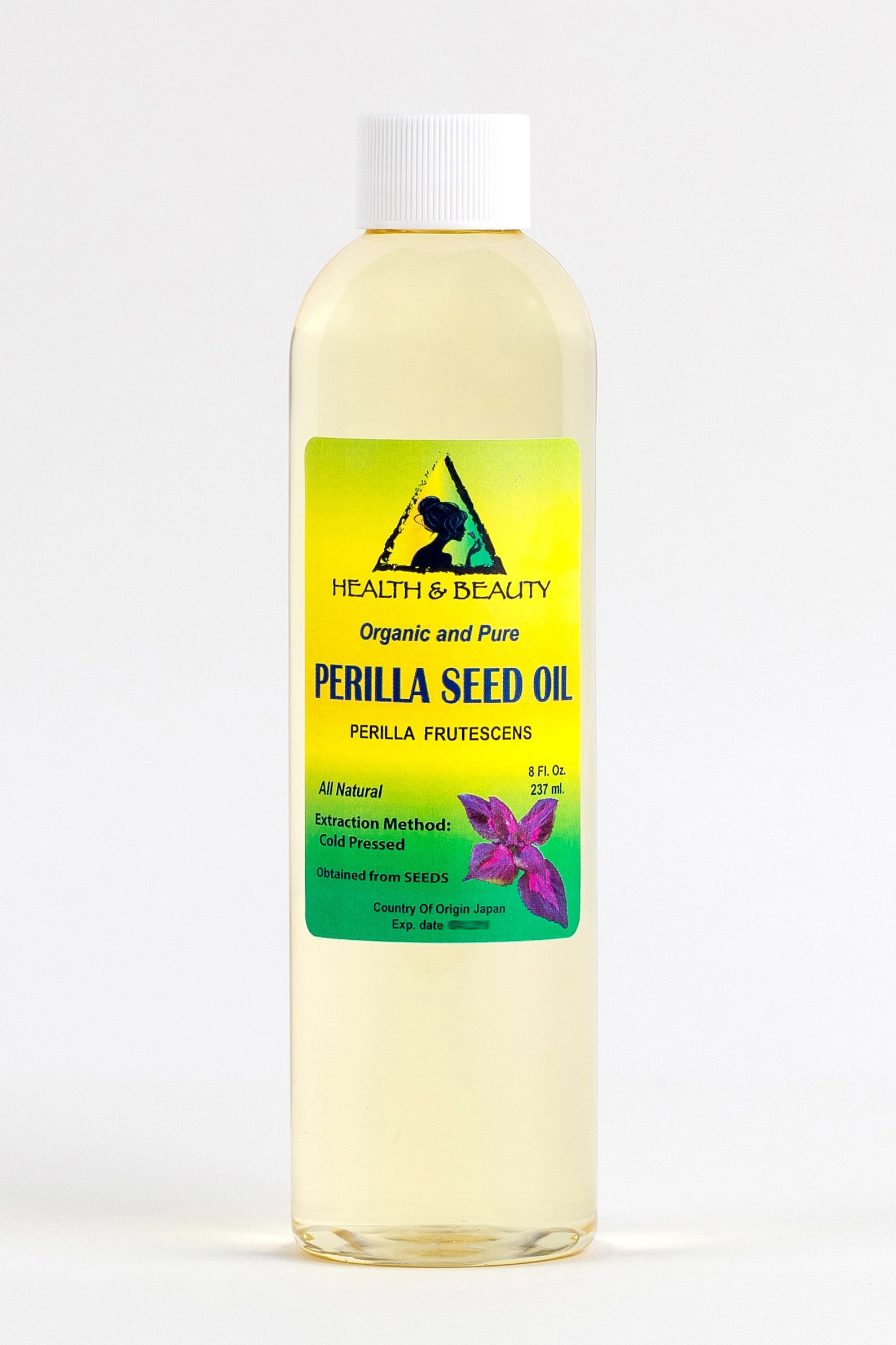 8 Oz PERILLA SEED OIL Organic Carrier Cold Pressed Premium - Etsy