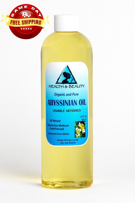 24 Oz ABYSSINIAN / CRAMBE SEED Oil Organic Cold Pressed - Etsy