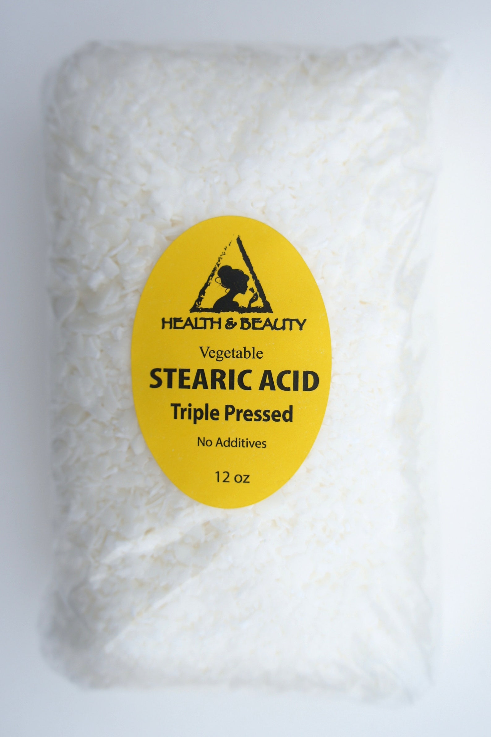 12 Oz STEARIC ACID VEGETABLE Triple Pressed Pastilles Beads 100% Pure ...
