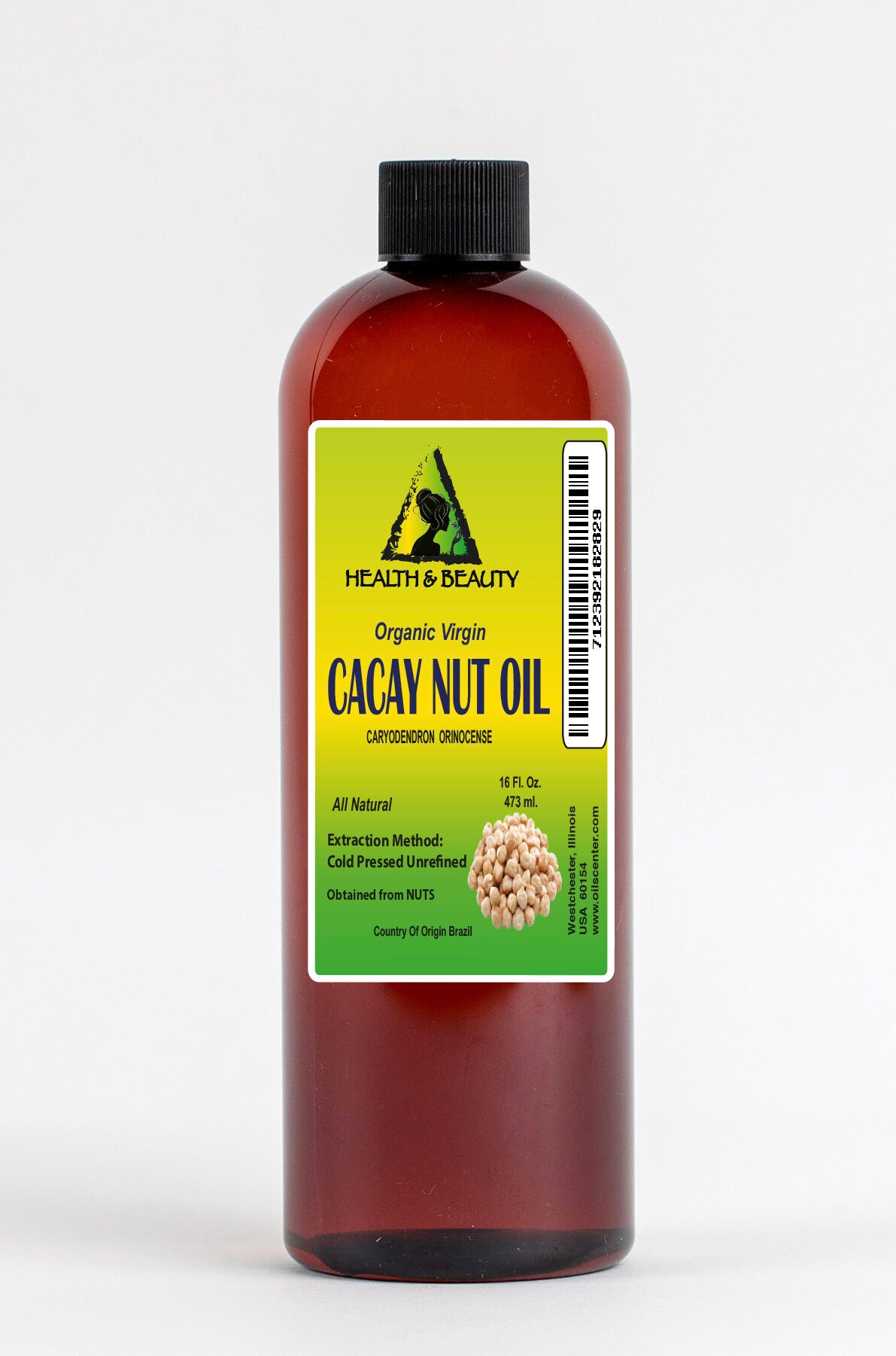 48 oz CACAY NUT / KAHAI Oil Unrefined Virgin Organic Premium | Etsy