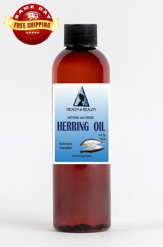 4 oz HERRING OIL CRUDE Natural Fishing Scent Attractant | Etsy