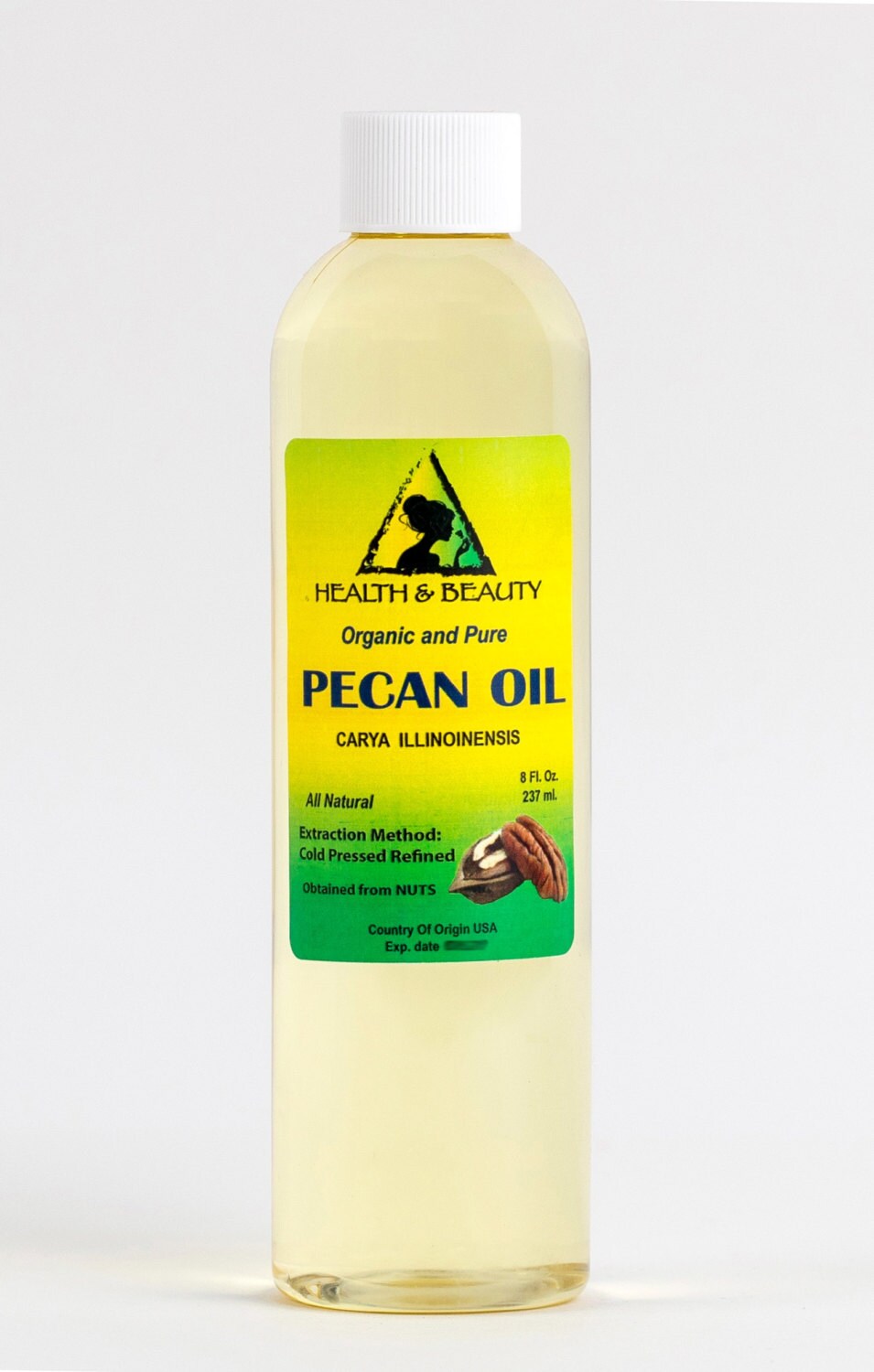 8 Oz PECAN OIL REFINED Organic Carrier Cold Pressed Premium | Etsy