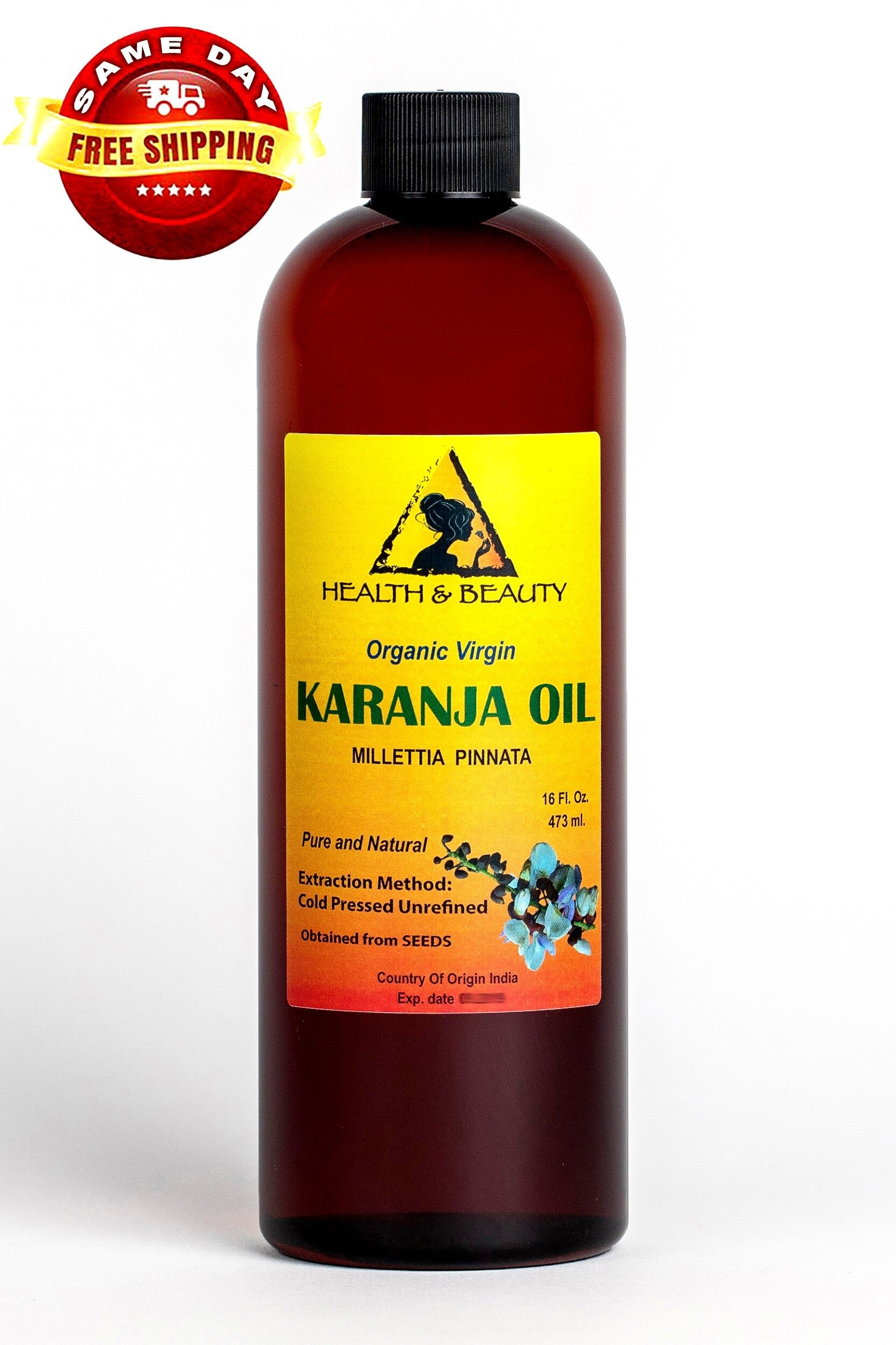 16 Oz KARANJA / PONGAMIA OIL Organic Concentrate Unrefined - Etsy