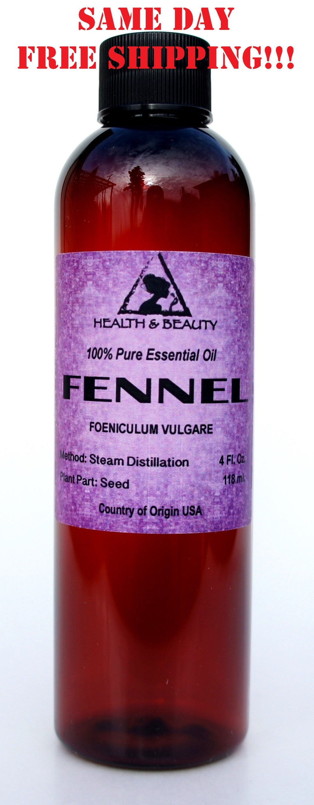 4 Oz FENNEL ESSENTIAL OIL Organic Aromatherapy Natural 100% Pure - Etsy