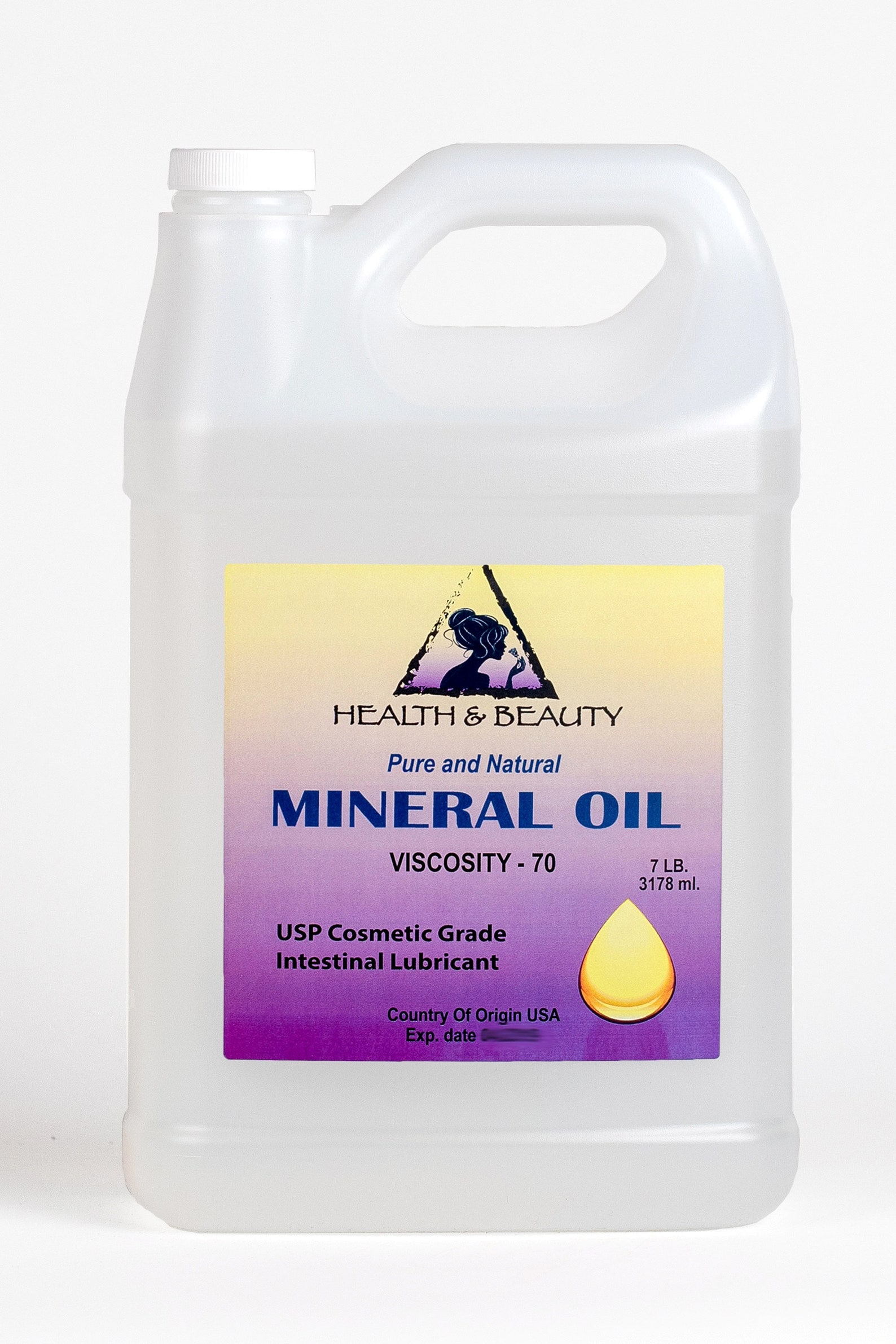 7 Lb 1 Gal MINERAL Oil 70 Viscosity NF USP Grade Intestinal - Etsy