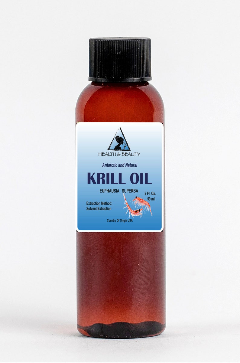 2 Oz Antarctic KRILL Oil All Natural 100% Pure - Etsy