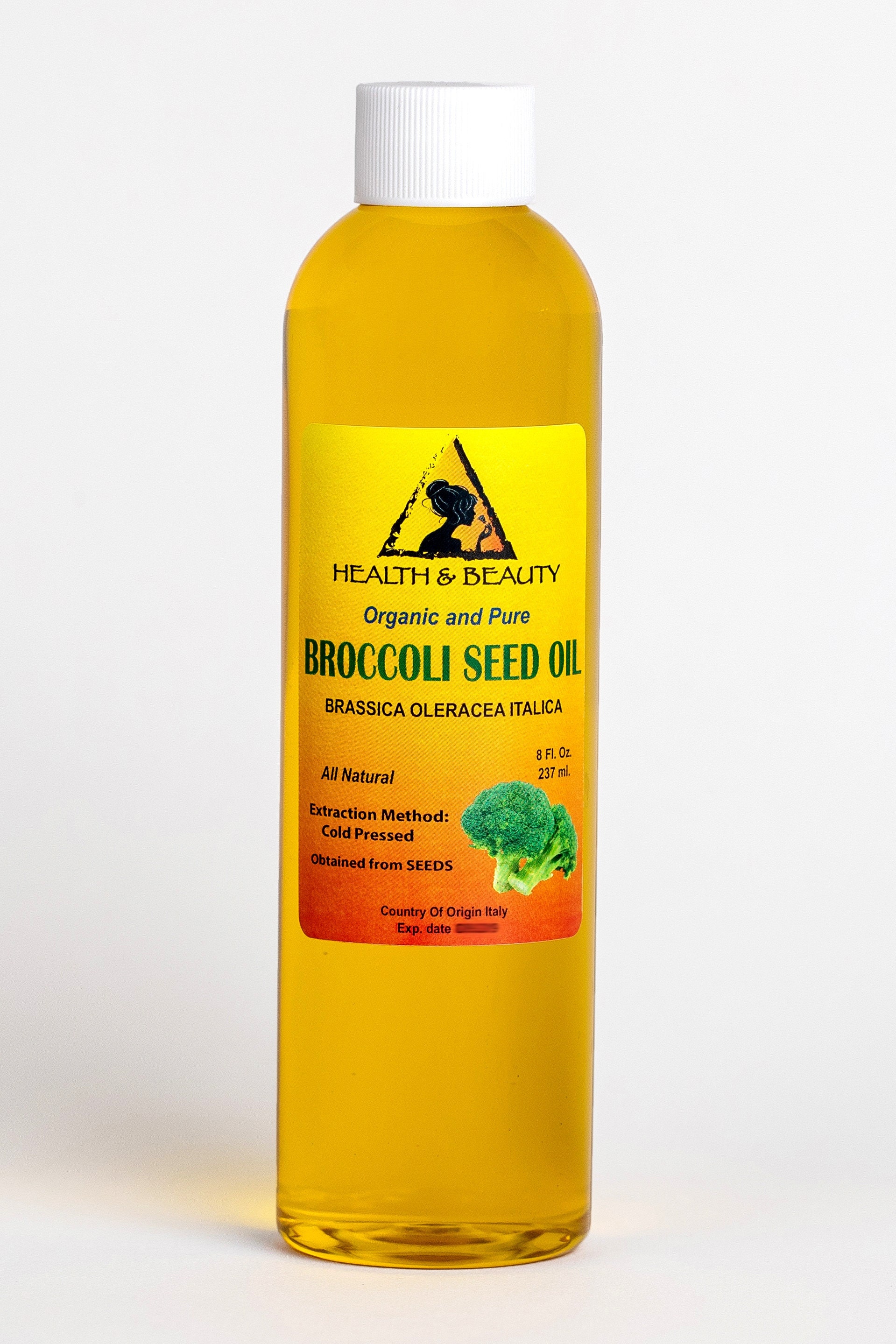 8 Oz BROCCOLI SEED OIL Organic Carrier Cold Pressed Anti-aging | Etsy