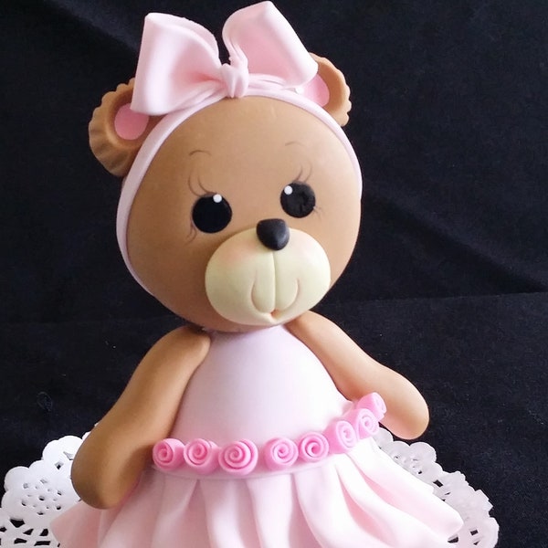 Bear Cake Topper - Etsy