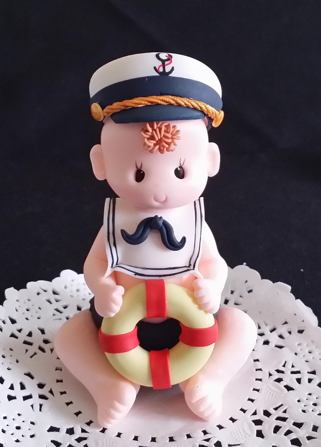 Nautical Favors, Sailboat Cake Topper, Sailor Boy Cake Topper, Nautical ...