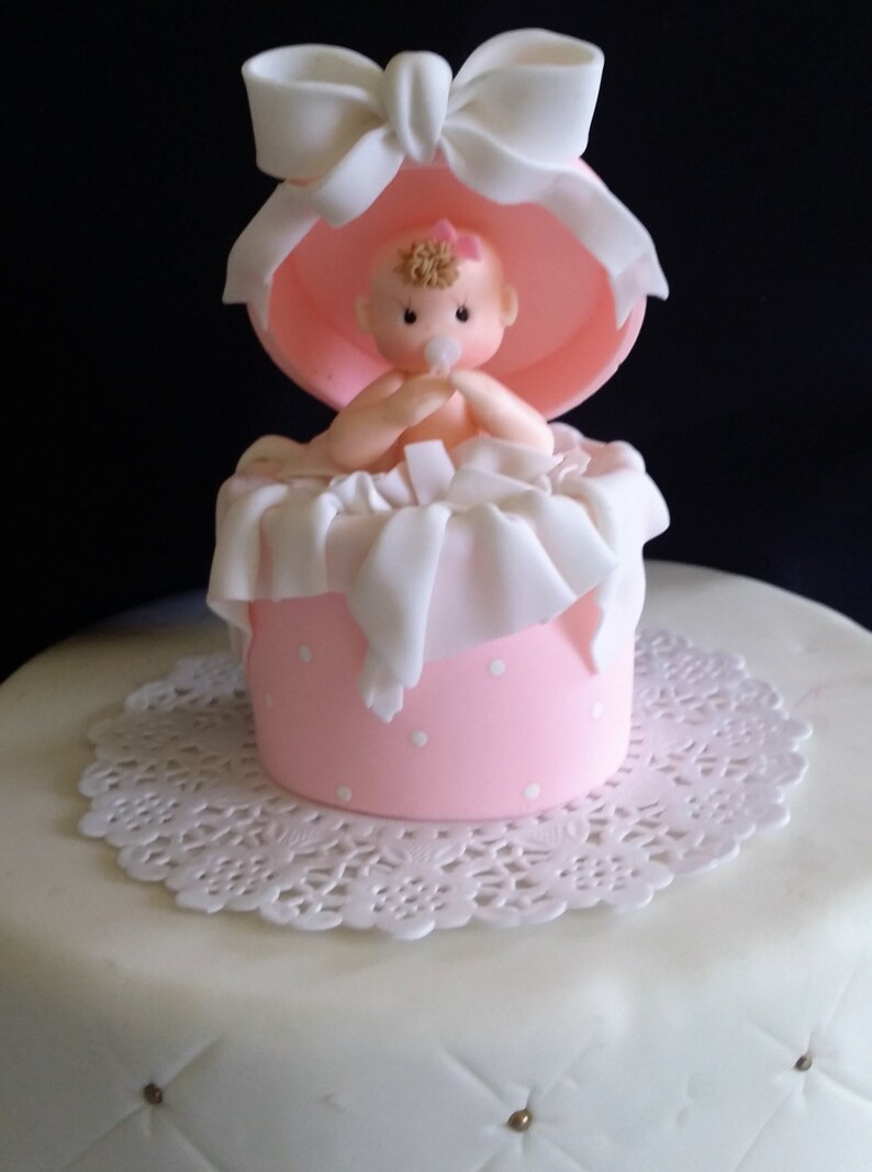 Baby Girl Cake Topper Baby Boy Cake Topper Baby Shower Cake - Etsy