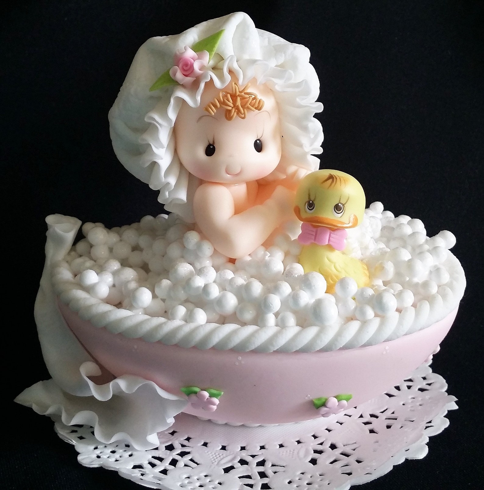 Baby Shower Cake Toppers, Cake Decoration, Girl Baby Shower, Baby ...