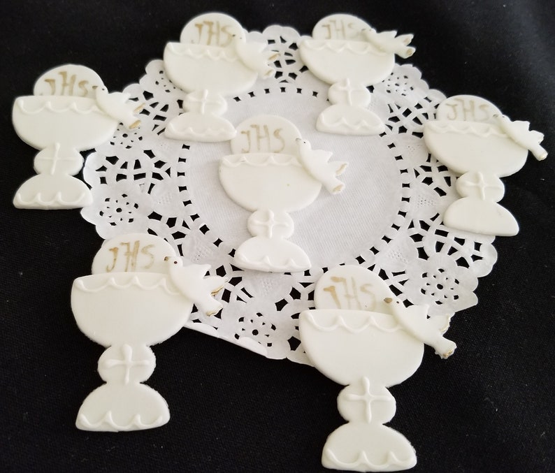 Chalice Cupcake Toppers, Communion Chalice, Chalice Decorations ...