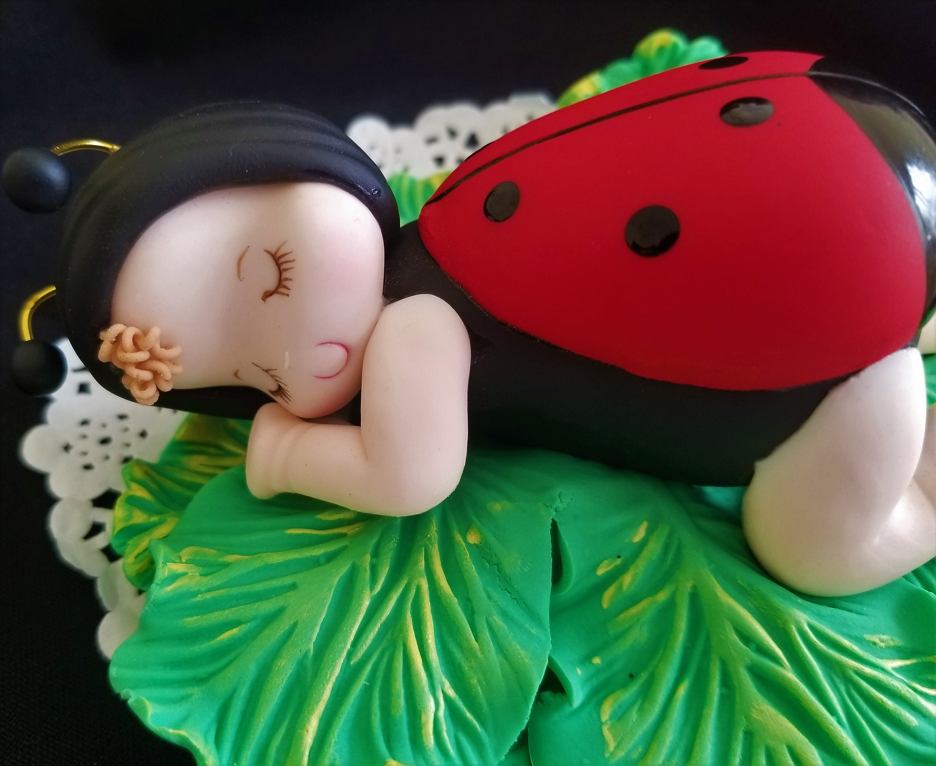 Bug Topper Ladybug Centerpiece Ladybug Topper Centerpiece Ladybug ...